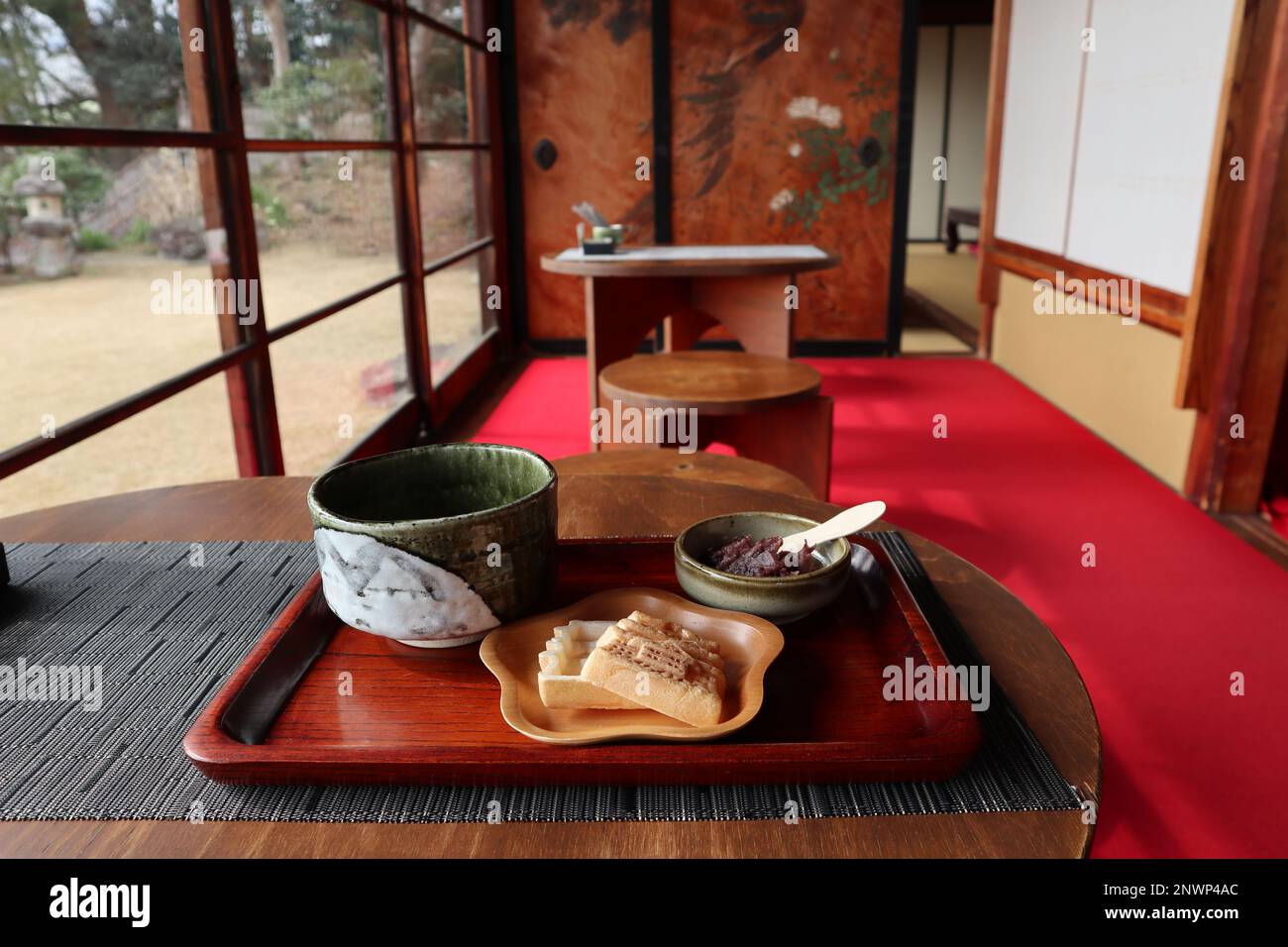 Old japanese tea house hi-res stock photography and images - Alamy