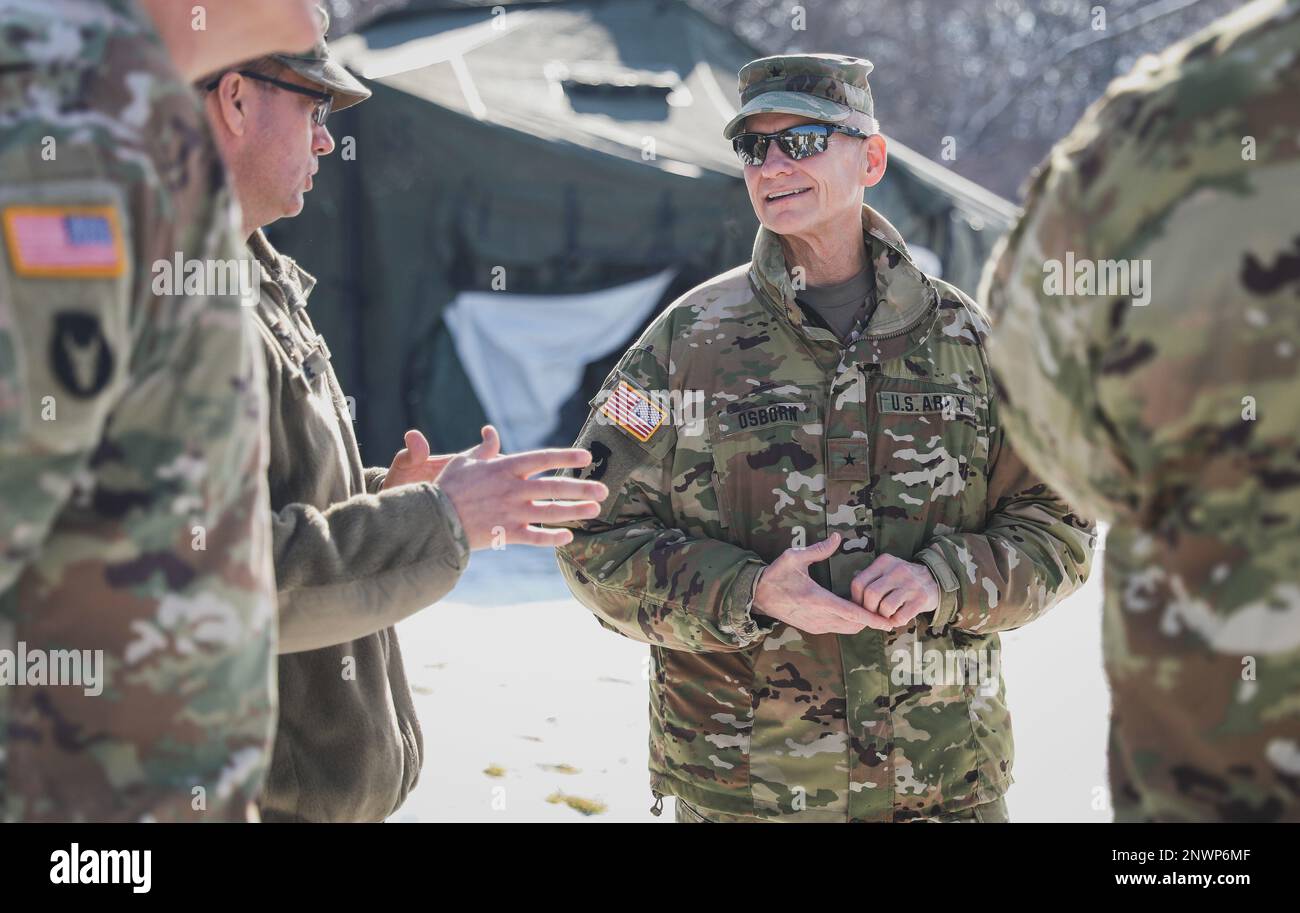 Brig. Gen. Stephen Osborn, Deputy Adjutant General of the Iowa National ...