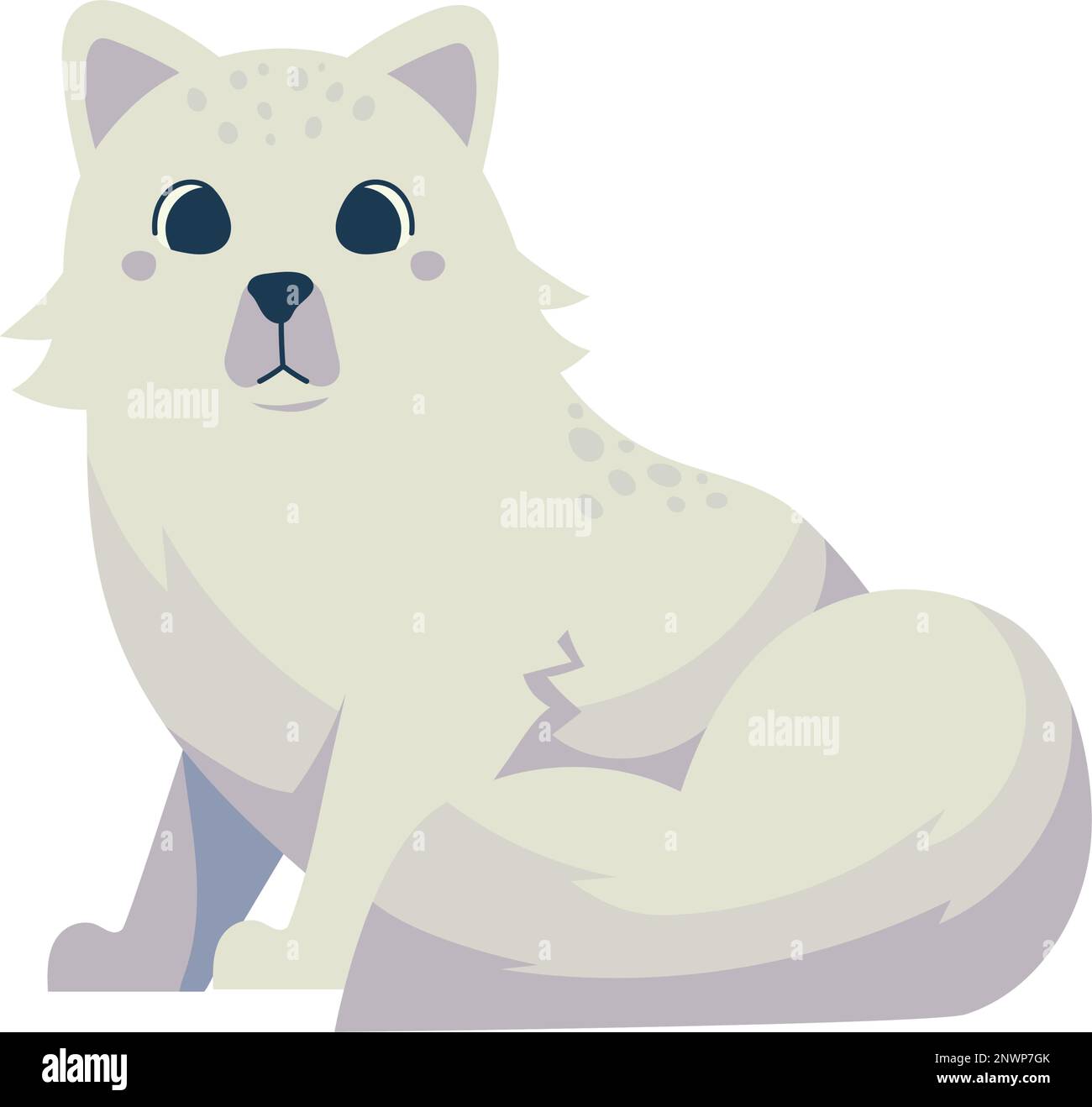 fox arctic animal Stock Vector Image & Art - Alamy