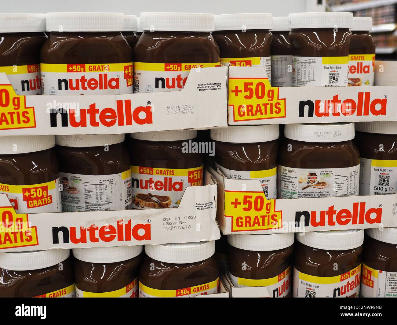 Nutella flavored hi-res stock photography and images - Alamy