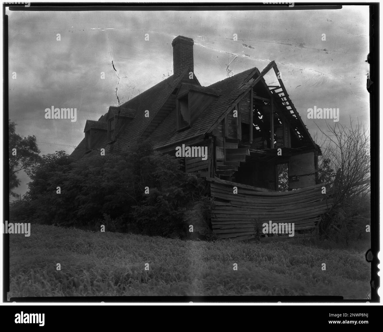 Goffigan House ruins, Wachapreague vic., Accomack County, Virginia ...