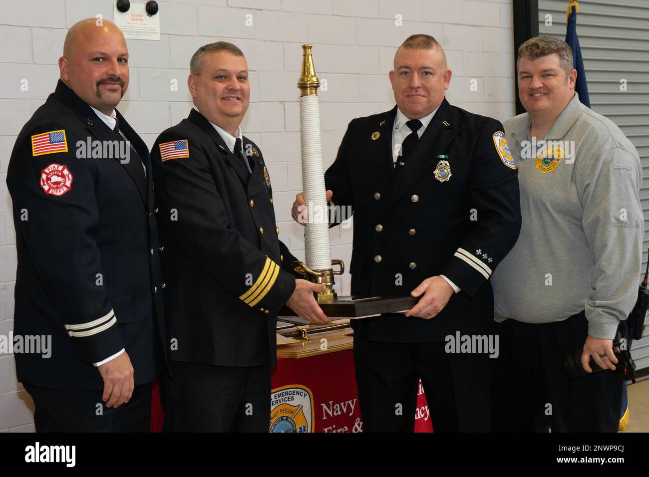 GREAT LAKES, Il. (Jan. 28, 2023) A member of Great Lakes Fire ...