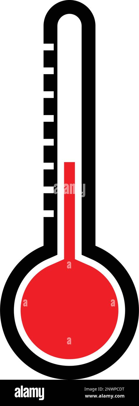 Temperature icon clipart illustration design vector Stock Vector Image ...