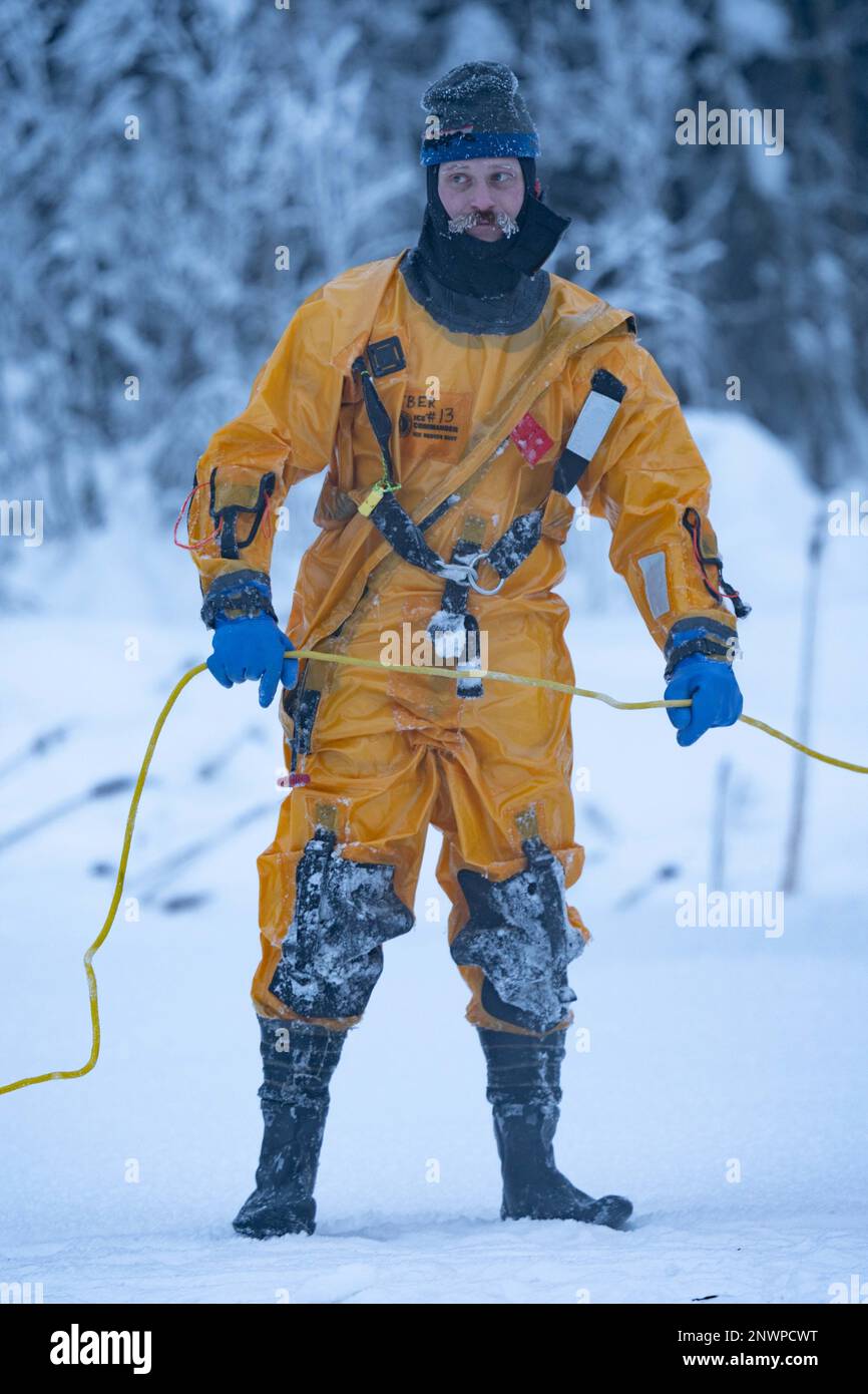 Steve White, a firefighter for the 673d Civil Engineer Squadron ...