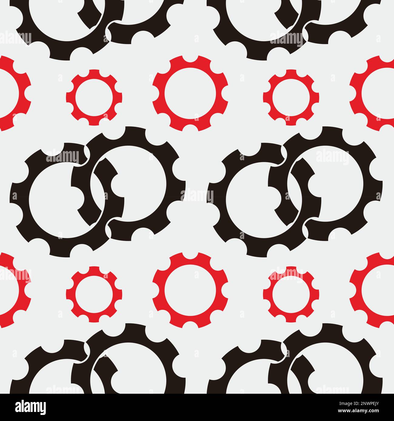 cog machine colorful gear seamless background vector Stock Vector Image ...