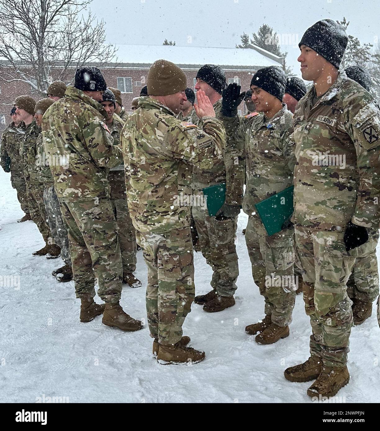 Lt. Col. Russell Lemler, battalion commander, and Command Sgt. Maj ...