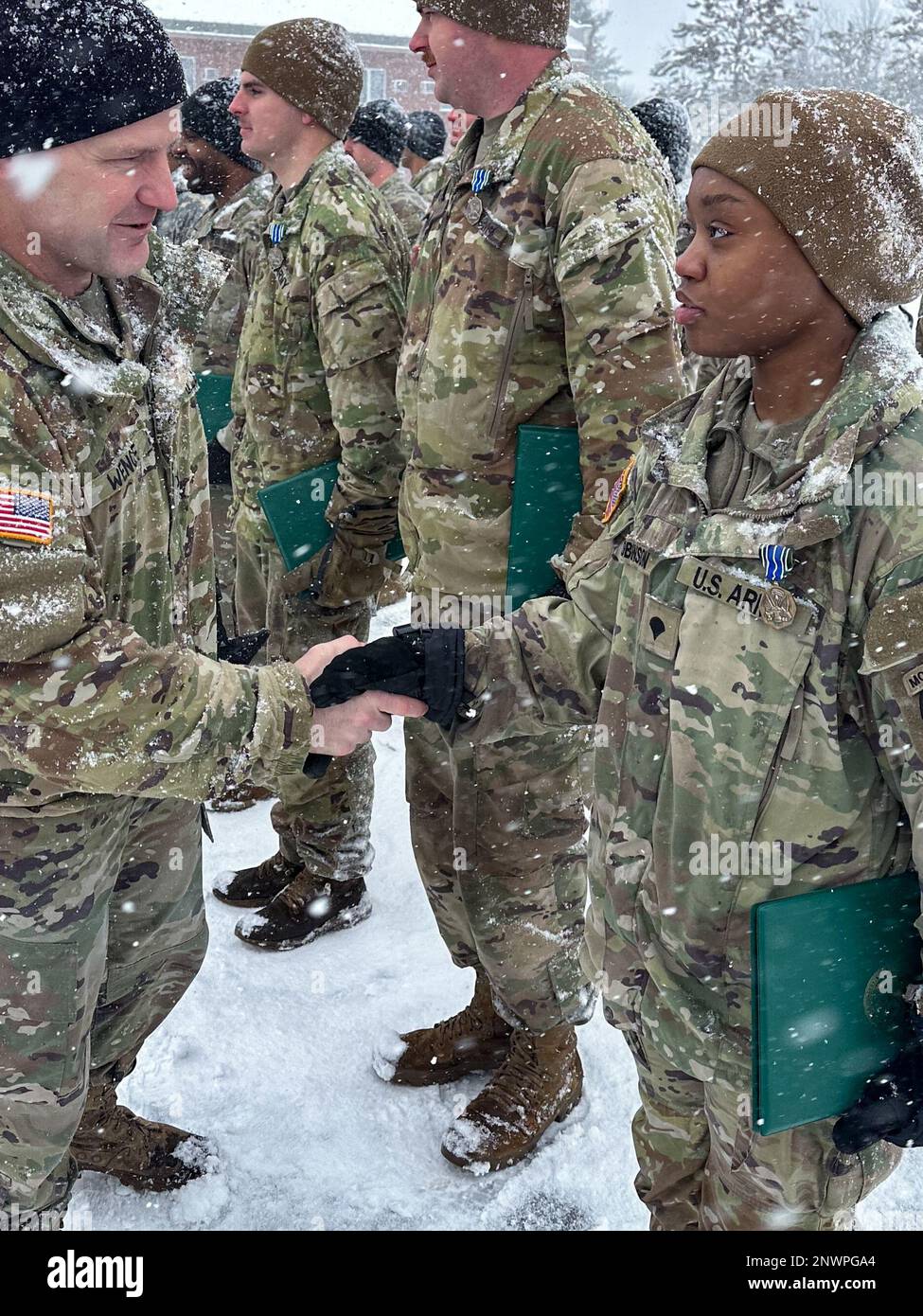 Lt. Col. Russell Lemler, battalion commander, and Command Sgt. Maj ...