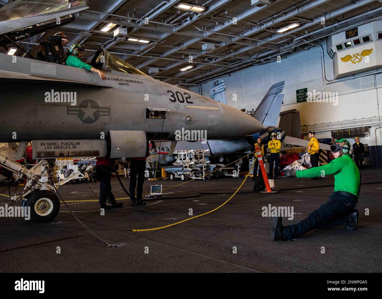 230216-N-IX644-1036 MEDITERRANEAN SEA (Feb. 15, 2023) Aviation ...