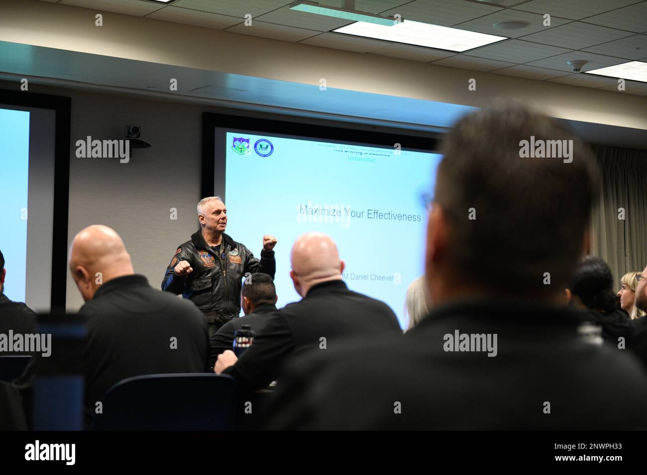 Rear Admiral Daniel Cheever, Chief of Staff, North American Aerospace ...