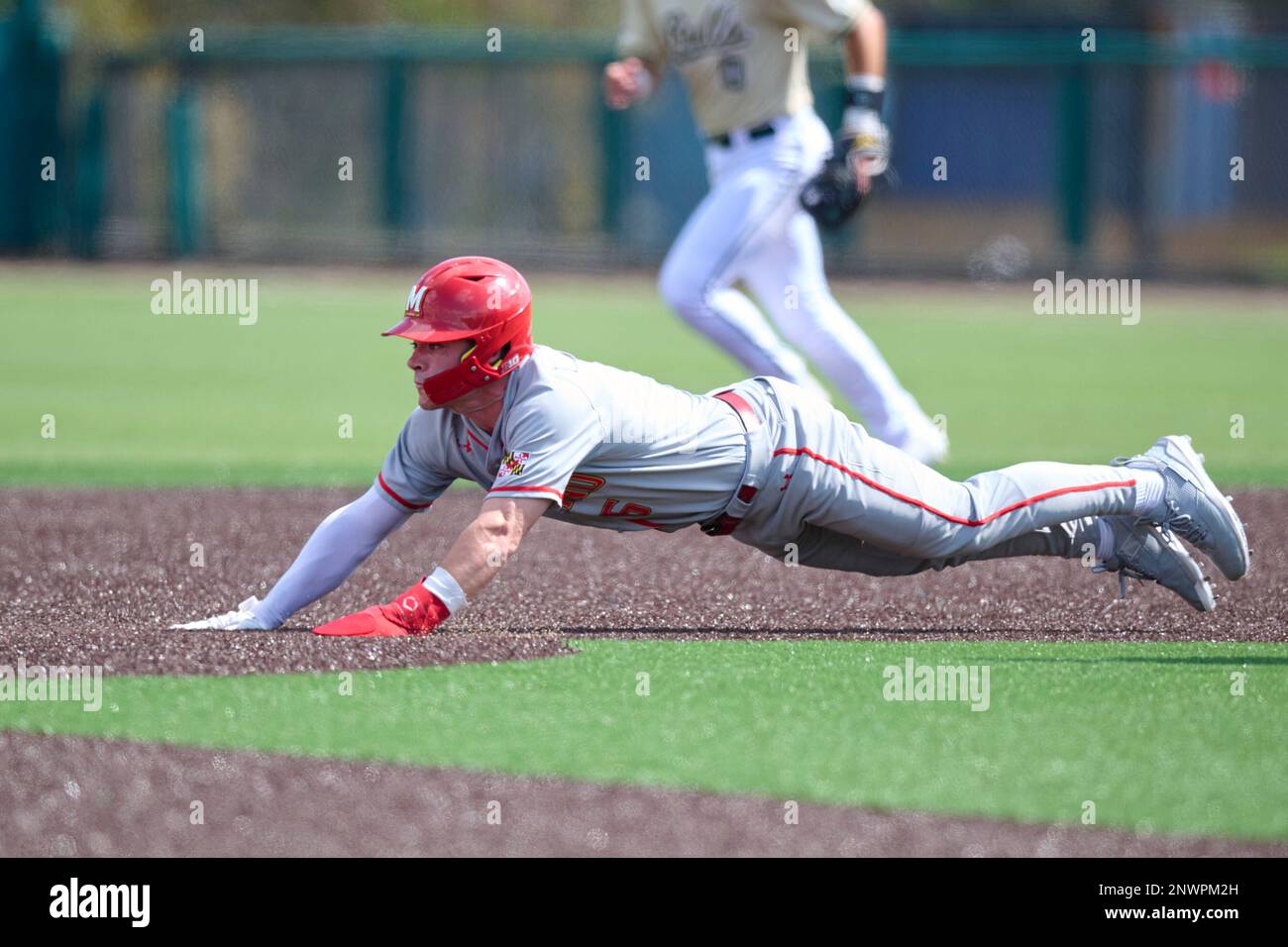 Maryland Terrapins Matt Shaw (6) during an NCAA baseball game against ...