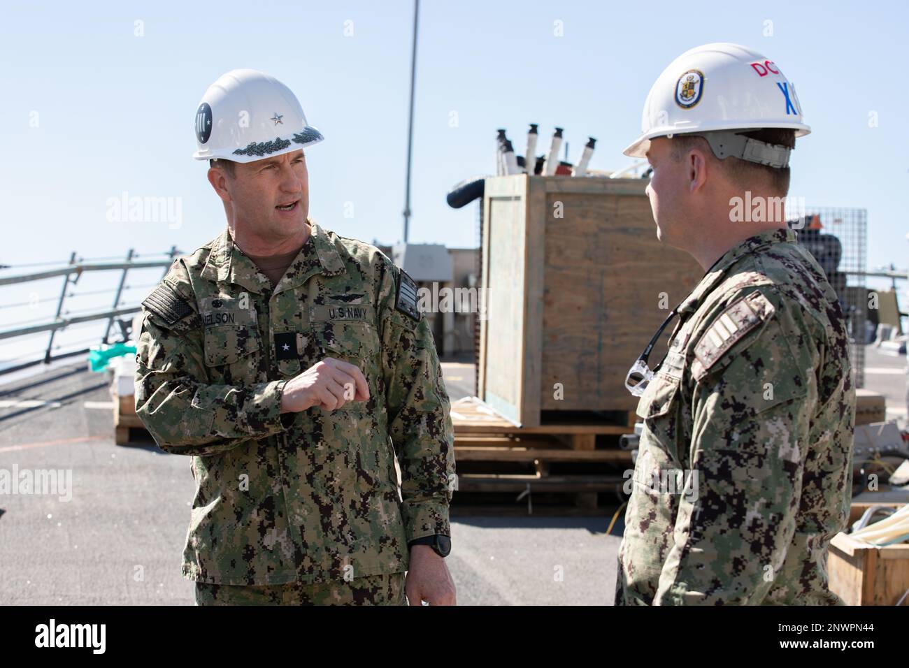 Rear Adm. Mark Melson, commander, Logistics Group Western Pacific/Task ...