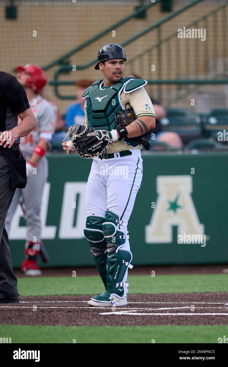 USF Bulls catcher Joaquin Monque (29) during an NCAA baseball game ...