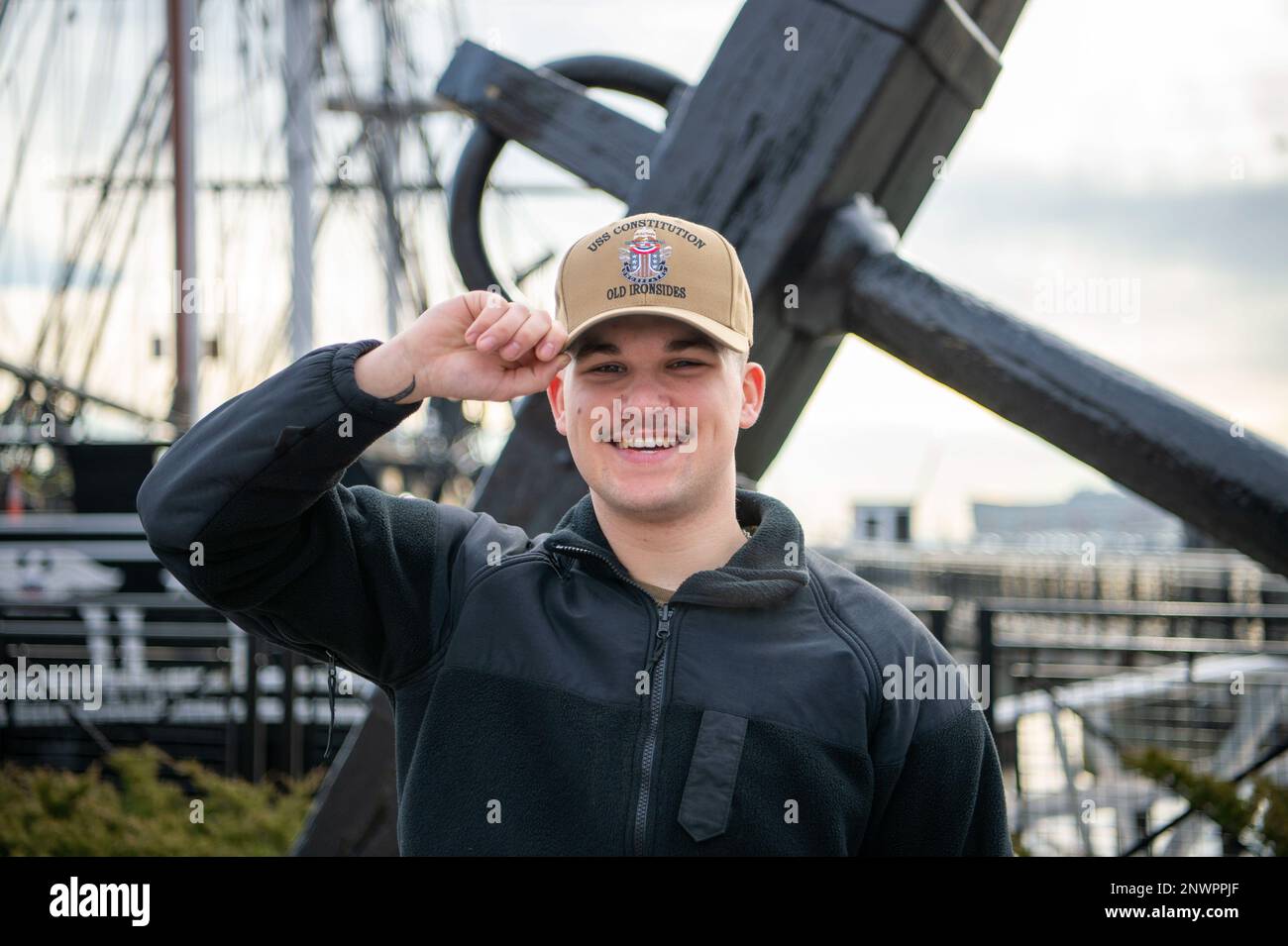 BOSTON (Feb. 09,2023) U.S. Navy Airman JC Crammer, from Gilbert ...