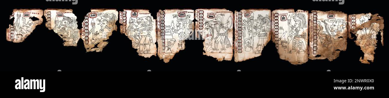 This undated photo released by Mexico's National Anthropology and ...