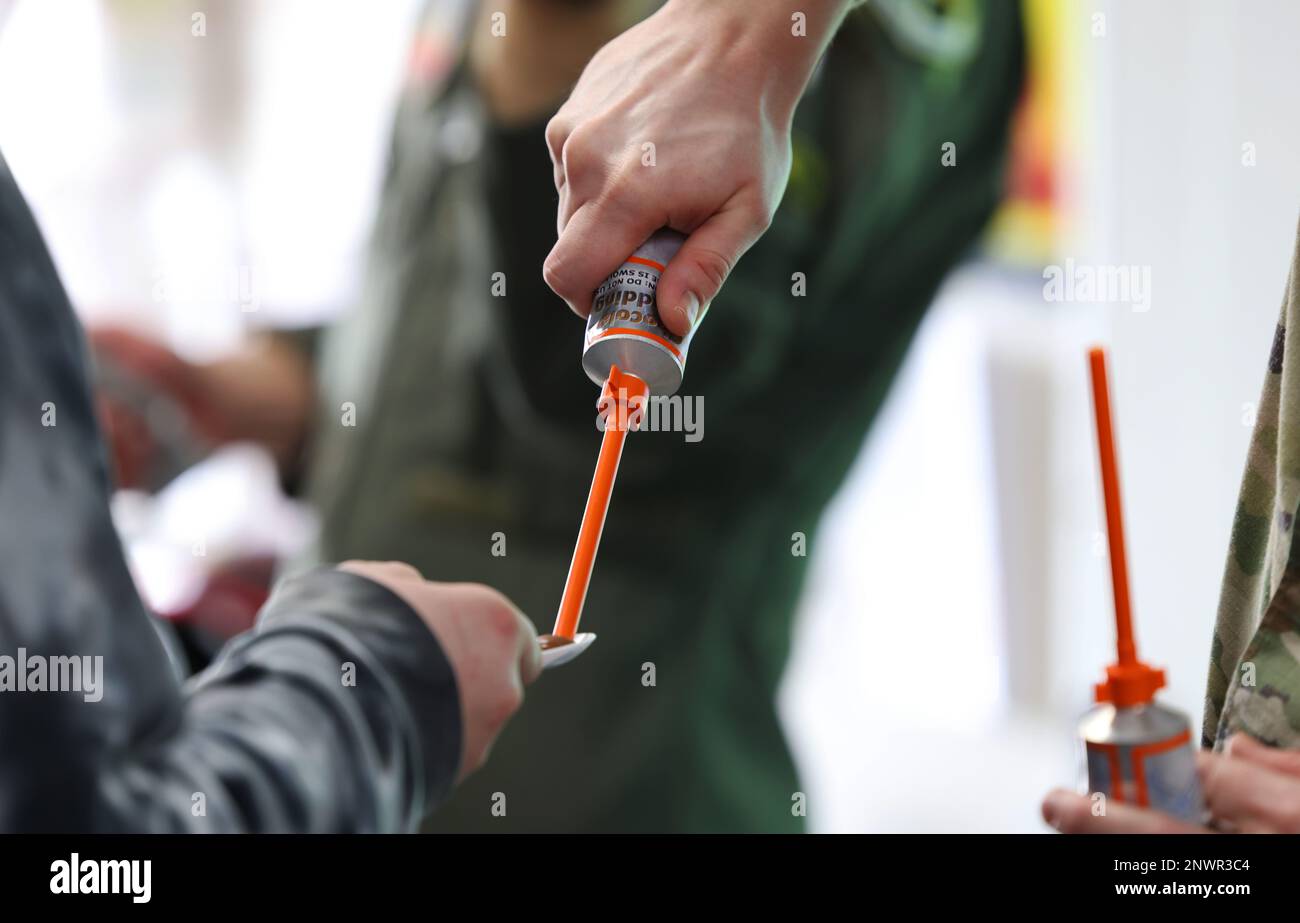U.S. Air Force Staff Sgt. Lauri Manuel, 9th Physiological Support ...