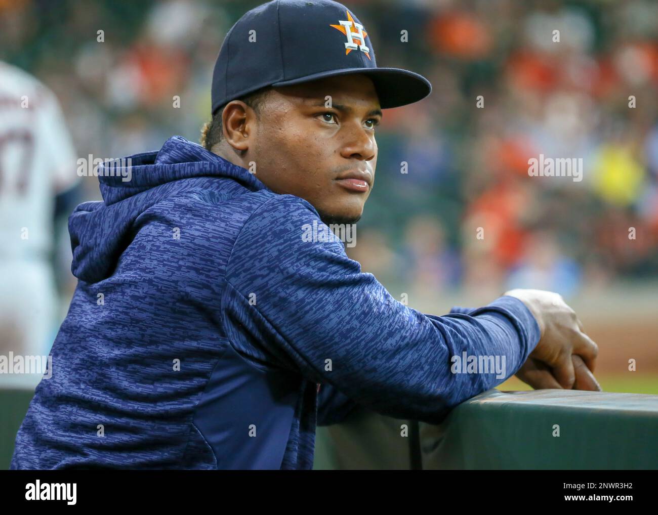 HOUSTON, TX - AUGUST 29: Houston Astros starting pitcher Framber Valdez ...