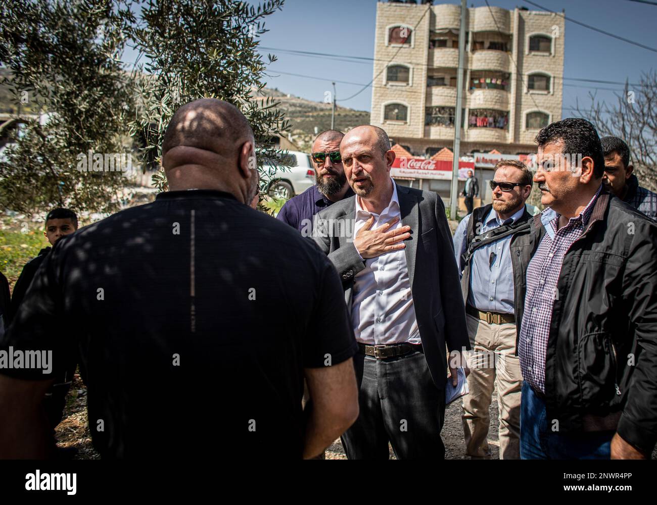 Us special representative for palestinian affairs hi-res stock ...