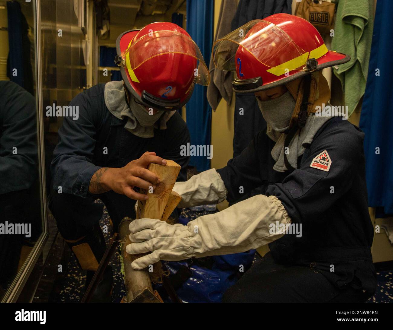 230106-N-EH998-1062 ADRIATIC SEA (Jan. 6, 2023) Sonar Technician ...