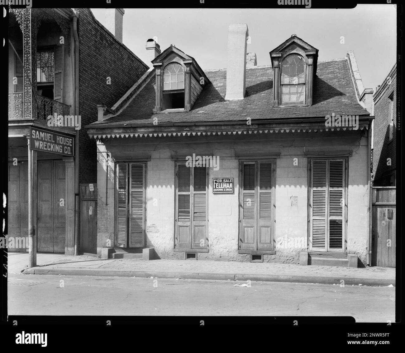 821 825 Toulouse St., New Orleans, Orleans Parish, Louisiana. Carnegie ...