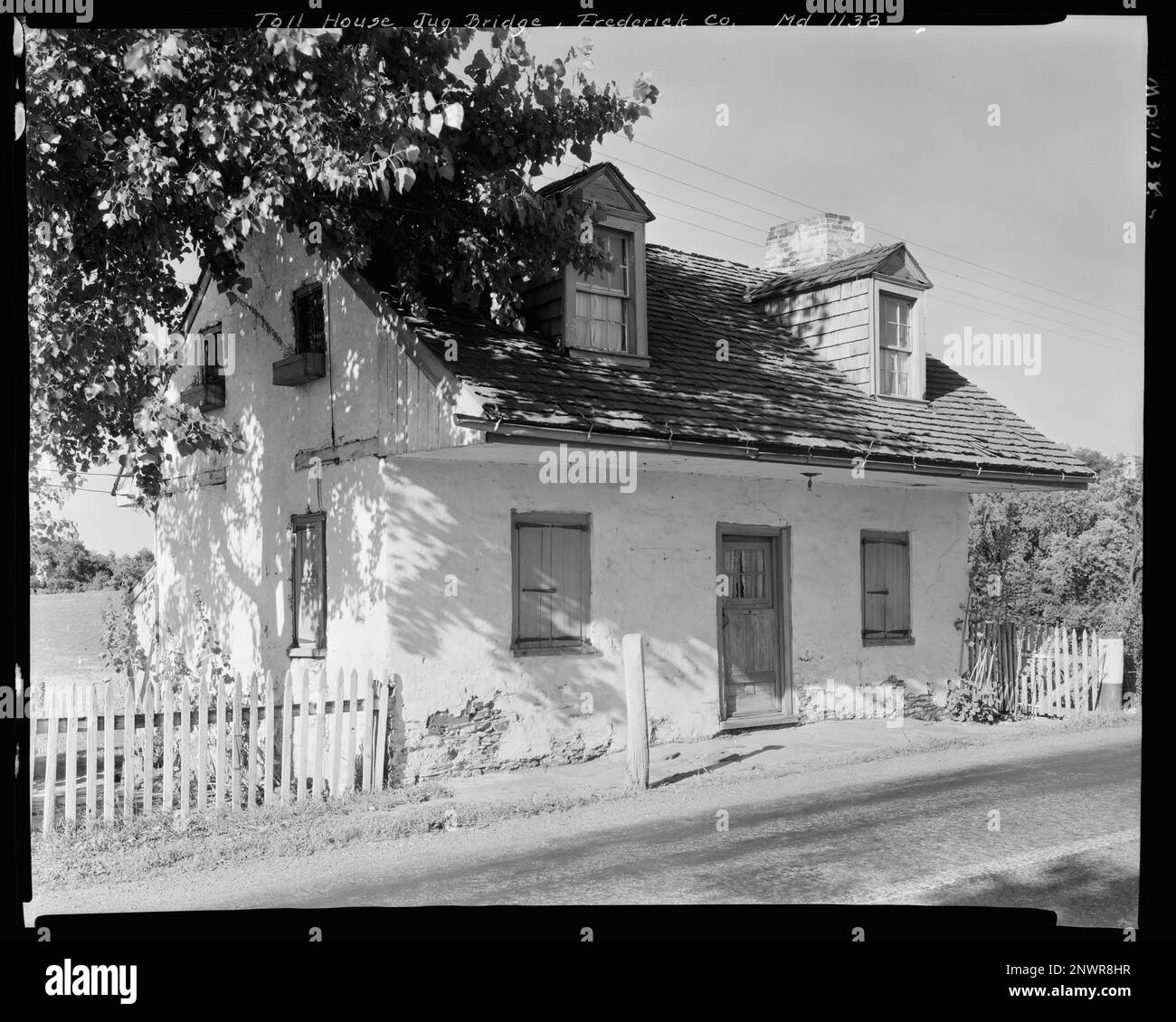 Toll House of Jug Bridge, Frederick vic., Frederick County, Maryland ...