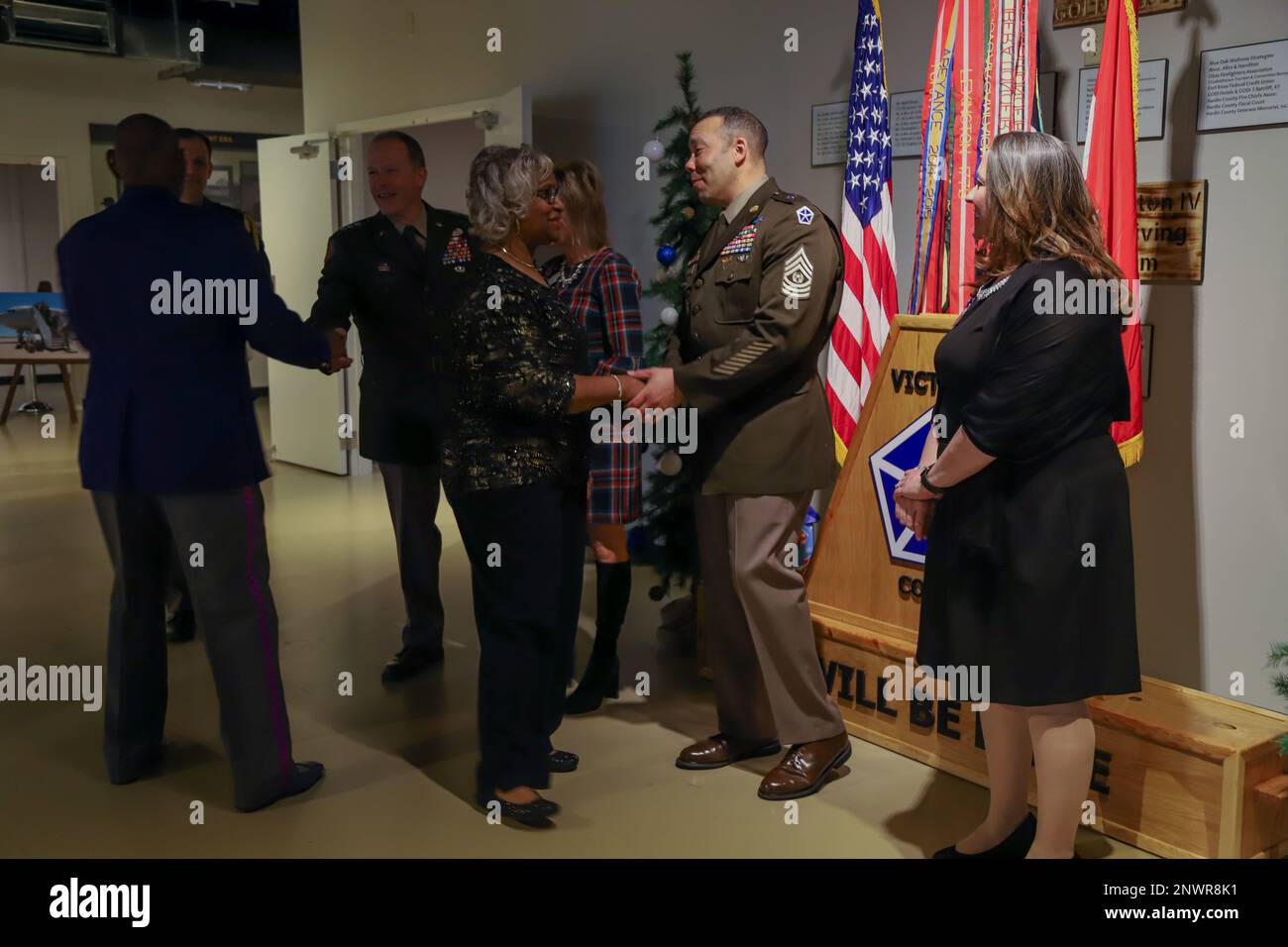 Lt. Gen. John Kolasheski, commanding general, V Corps, and Command Sgt ...