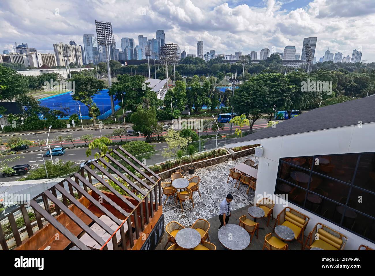 Skywalk senayan hi-res stock photography and images - Alamy
