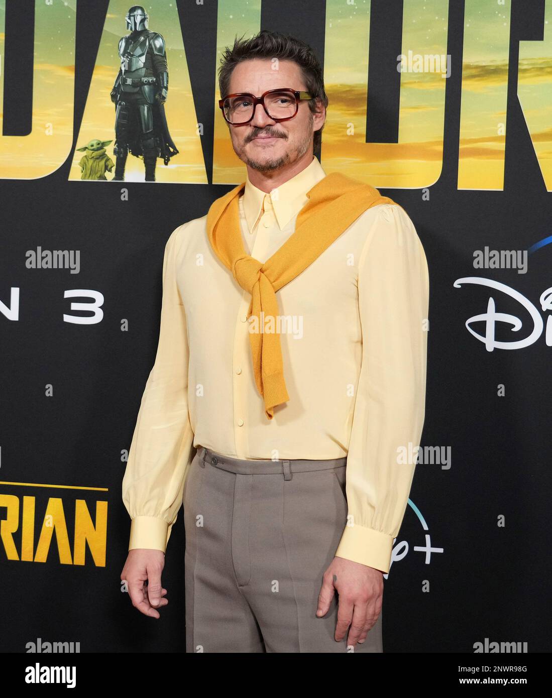 Los Angeles, USA. 28th Feb, 2023. Pedro Pascal arrives at the Disney ...