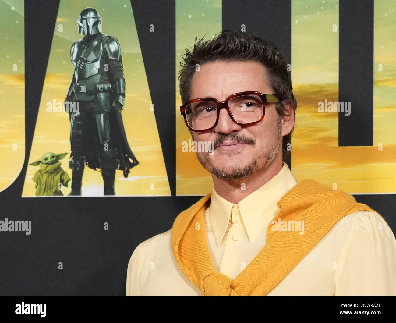 Hollywood, CA, February 28, 2023. Pedro Pascal arrives at the Disney+ ...