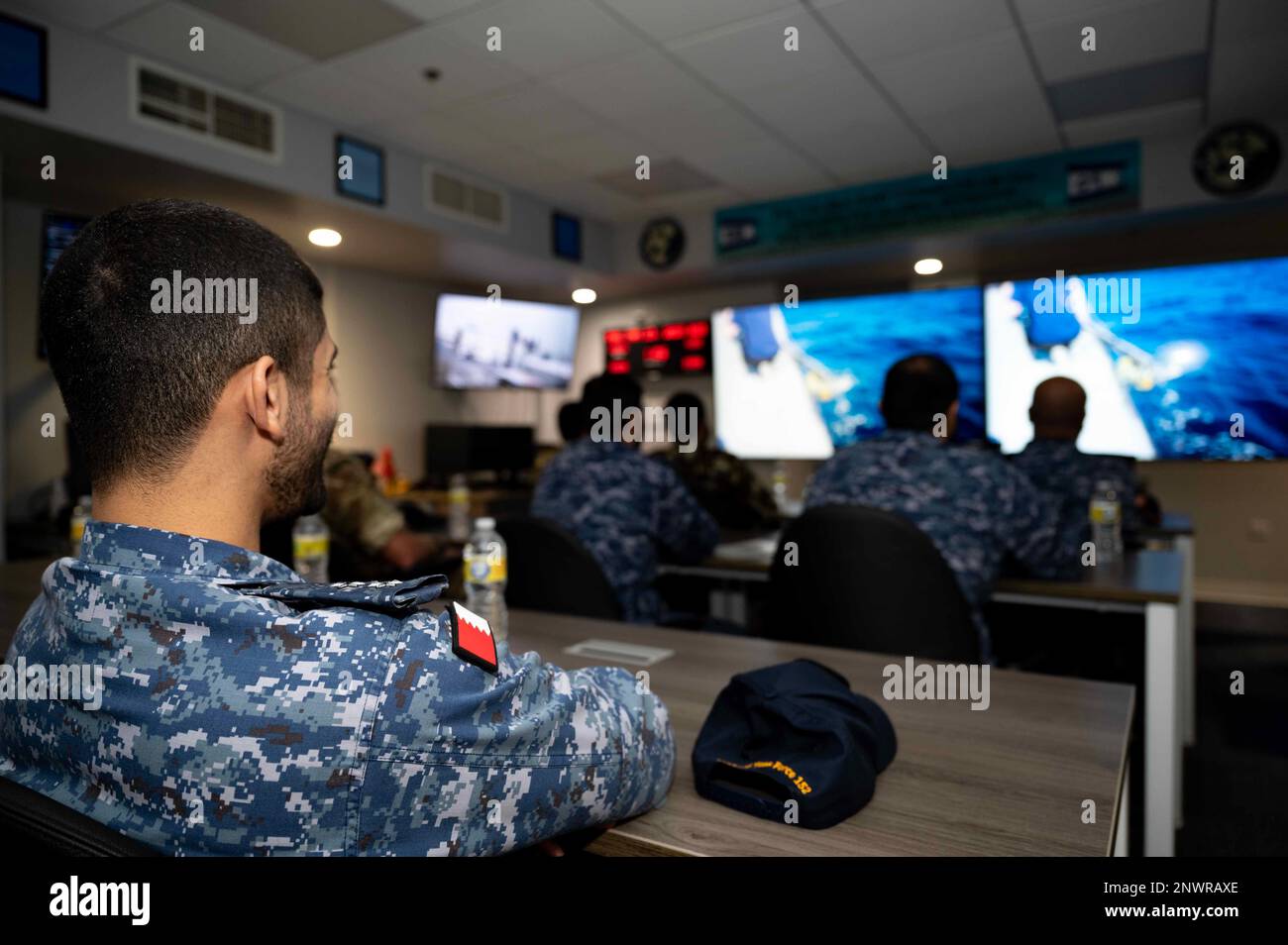 MANAMA, Bahrain (Jan. 23, 2023) Members of Combined Task Force (CTF ...