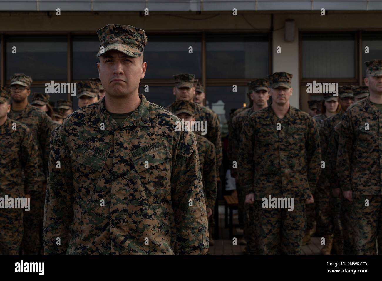 U.S. Marines with Marine Air Control Group (MACG) 18 participate in a ...