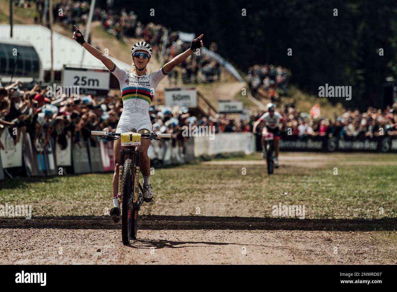Switzerland's Jolanda Neff and Nino Schurter wrapped up on remarkable ...