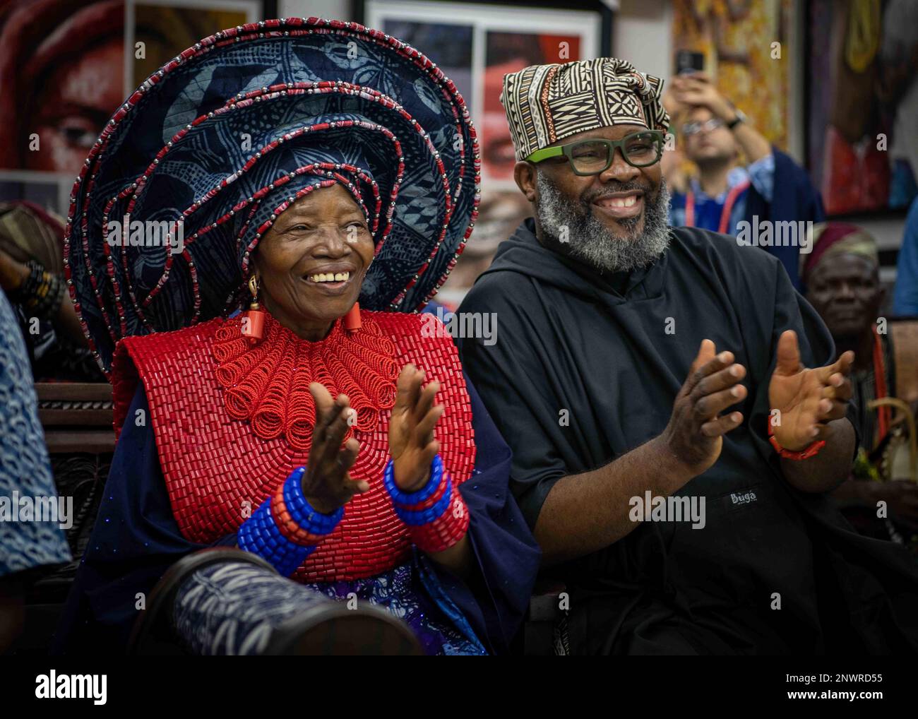 230129-N-DK722-1007 (Jan. 29, 2023) LAGOS, Nigeria -- Chief Dr. Nike ...