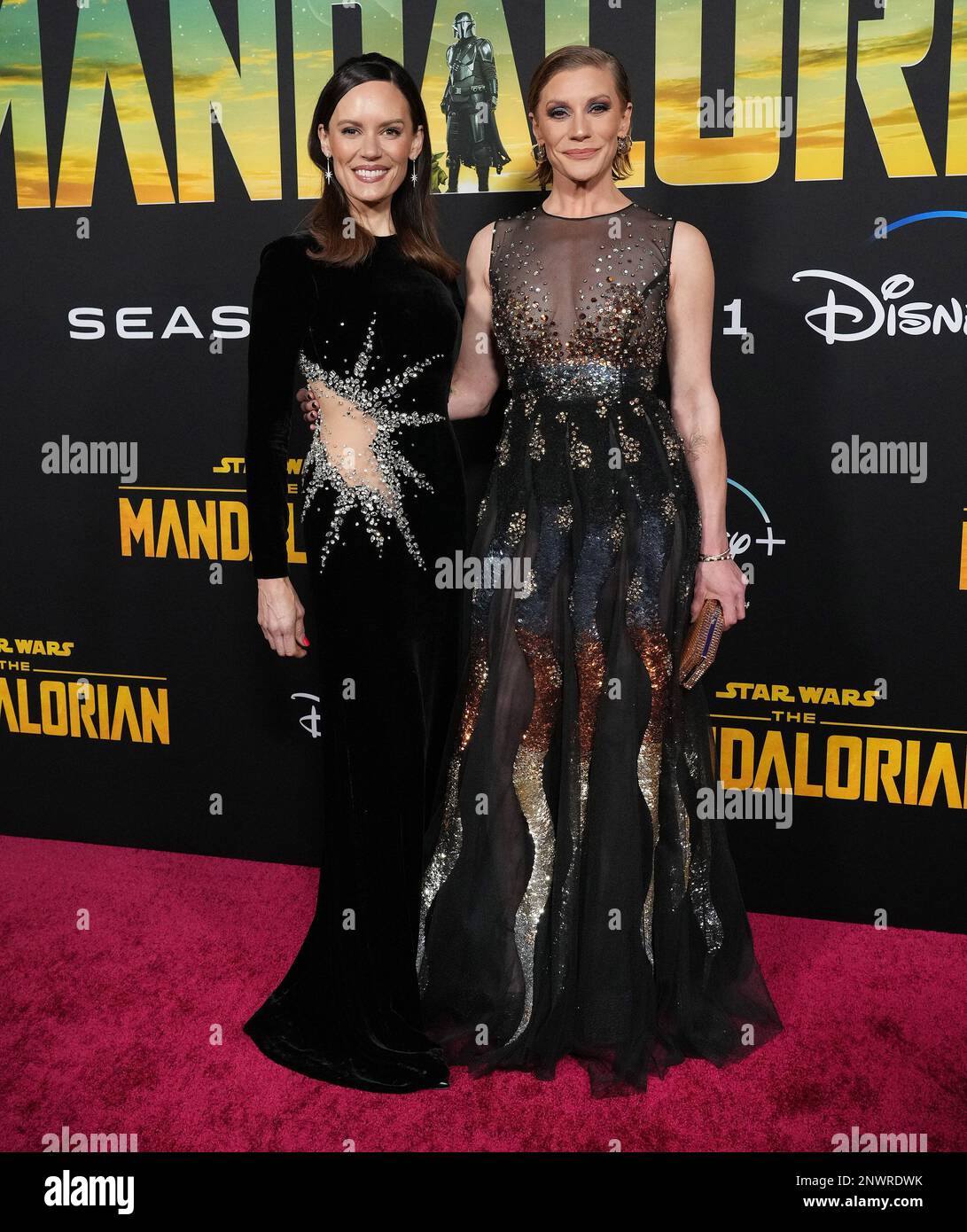 Los Angeles, USA. 28th Feb, 2023. (L-R) Emily Swallow and Katee ...