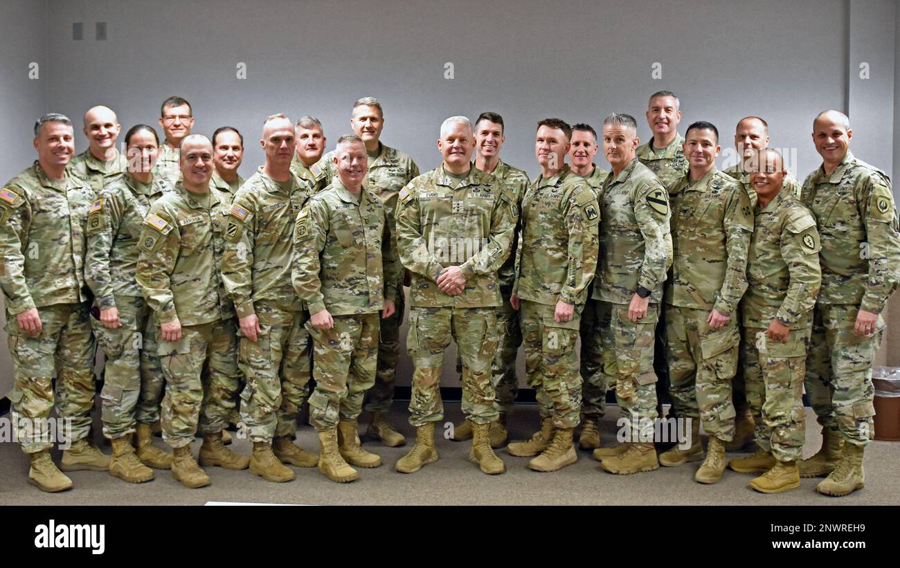 Lt. Gen. John R. Evans, Jr., U.S. Army North (Fifth Army) commander, and Maj. Gen. Michael C ...