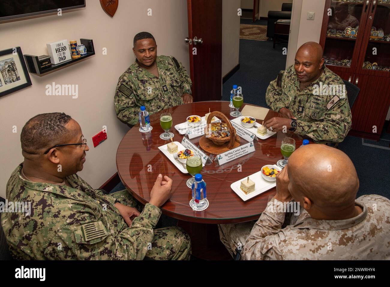 230207-A-NR779-1058 MANAMA, Bahrain (Feb. 7, 2023) Fleet Master Chief ...