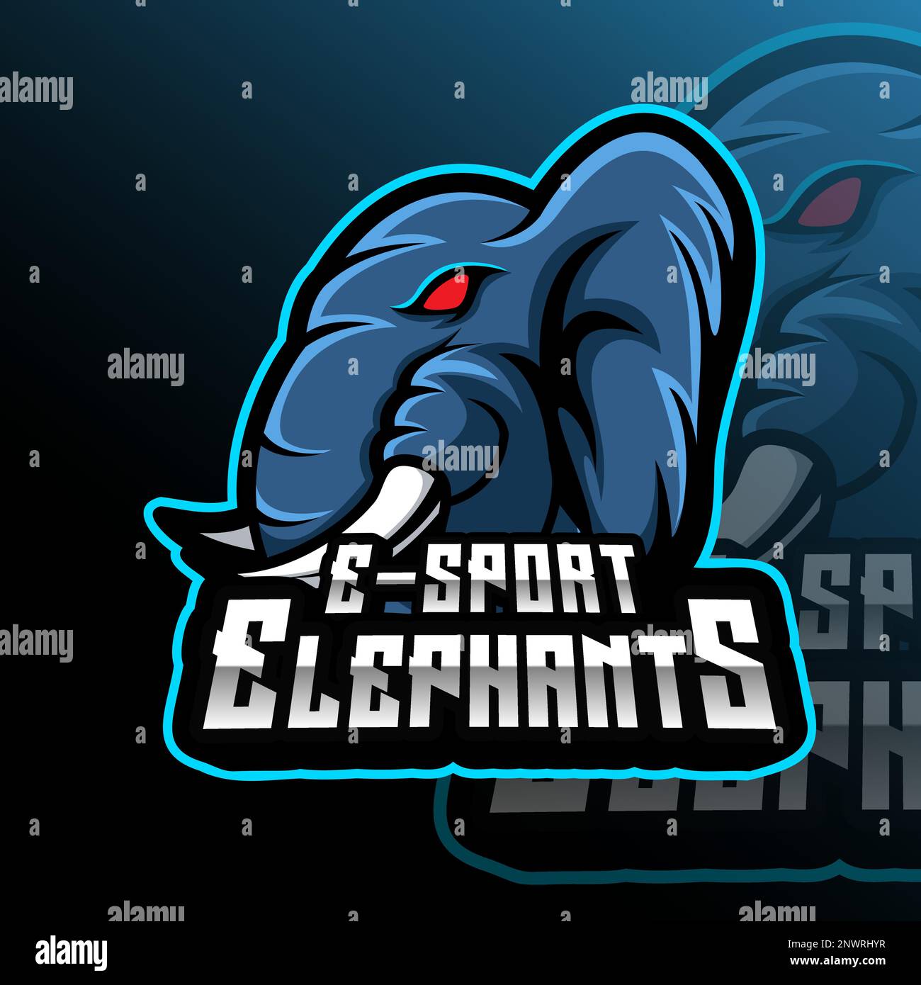 Elephant squad Stock Vector Images - Alamy