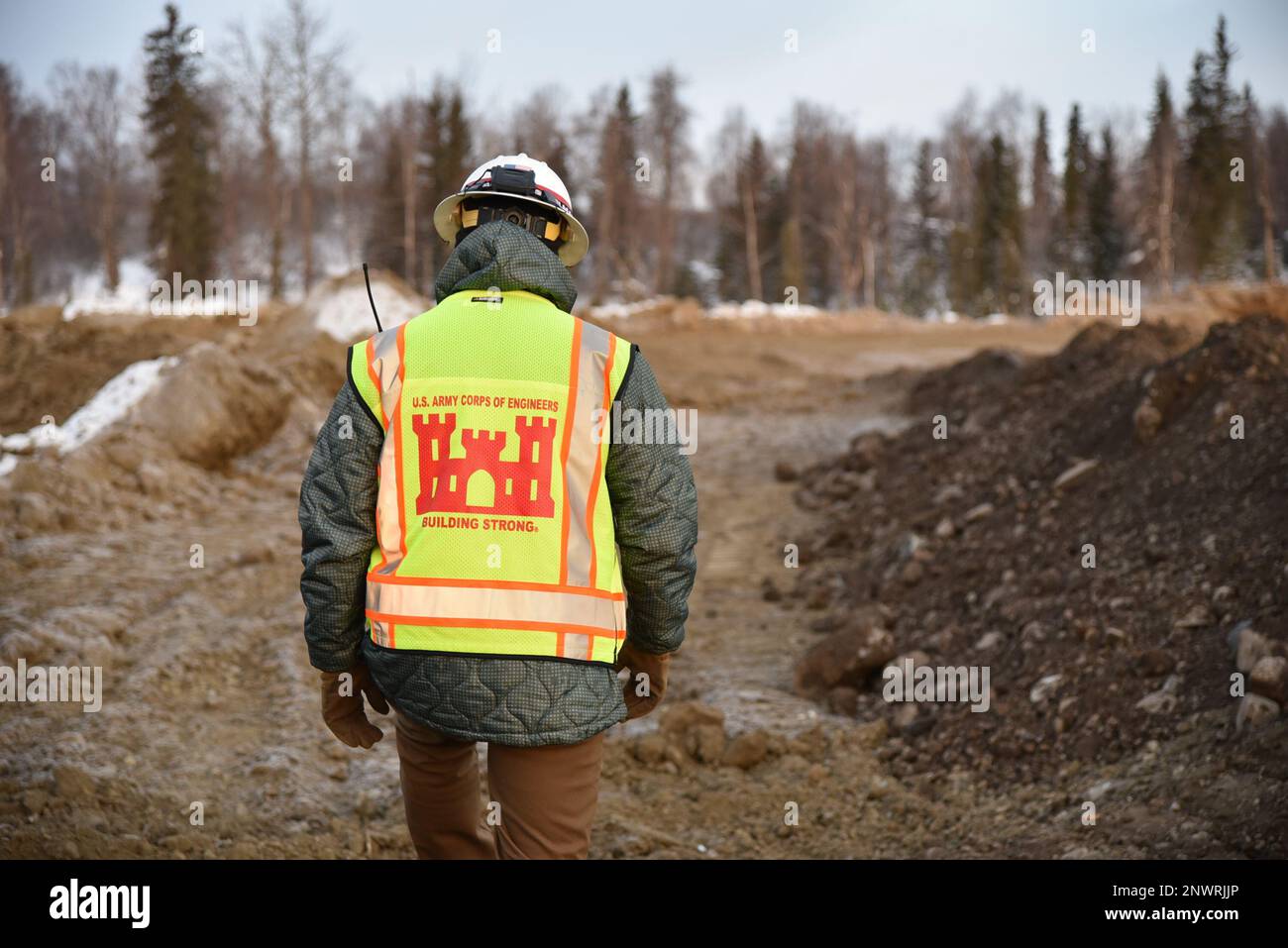 Ryan Booher, construction control representative for the U.S. Army ...
