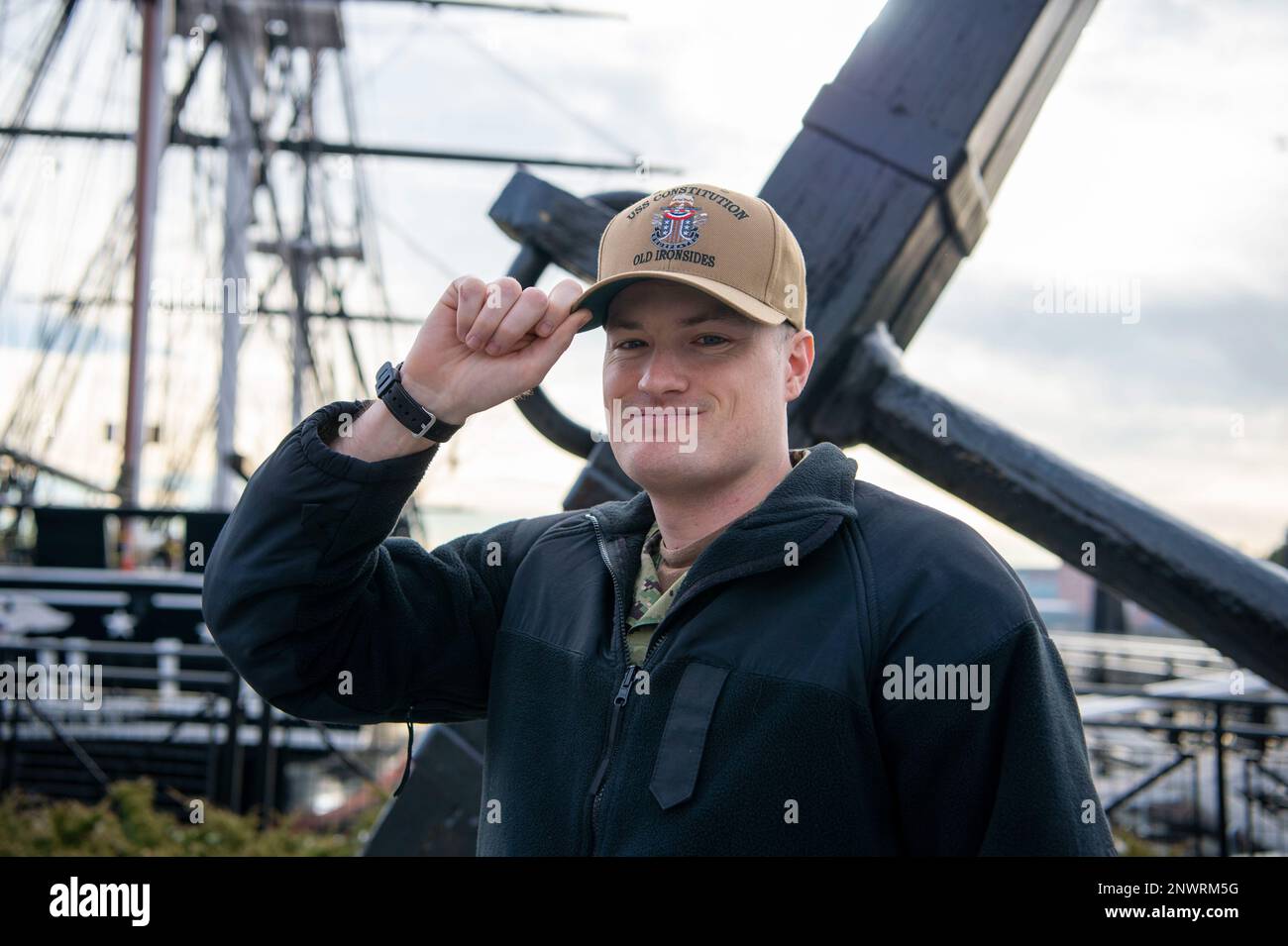 BOSTON (Feb. 09,2023) U.S. Navy Airman James Hoy, from Gilbert, Arizona ...