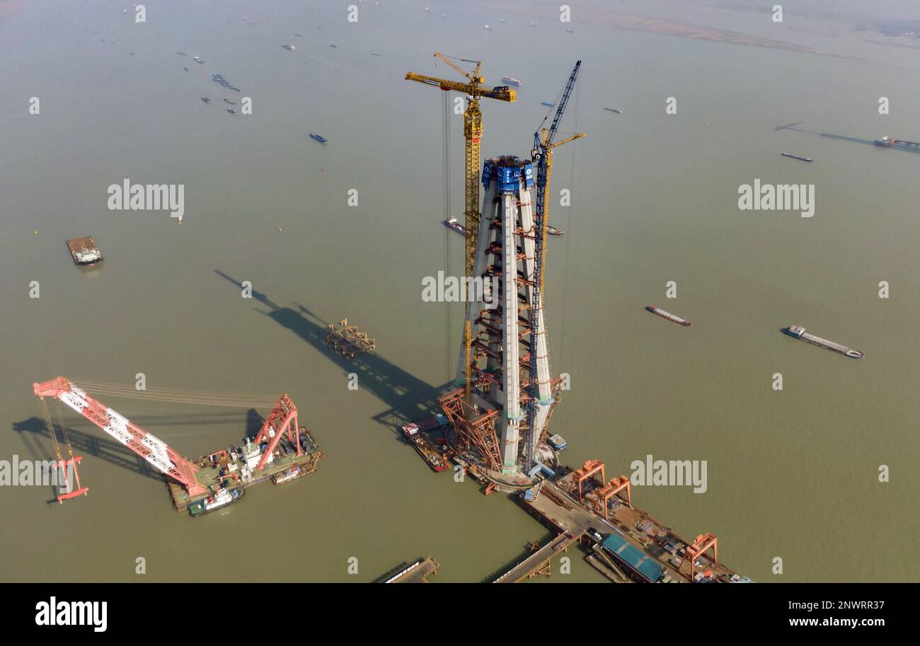 **CHINESE MAINLAND, HONG KONG, MACAU AND TAIWAN OUT** Aerial photo ...