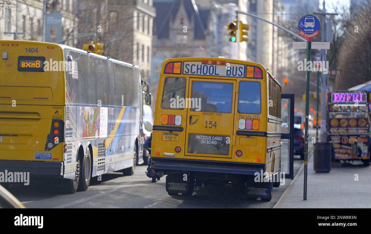 Bus new york city 2023 hi-res stock photography and images - Alamy