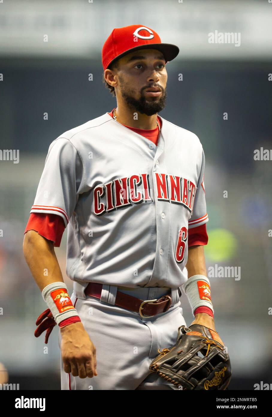 MILWAUKEE, WI - AUGUST 20: Cincinnati Reds center fielder Billy ...