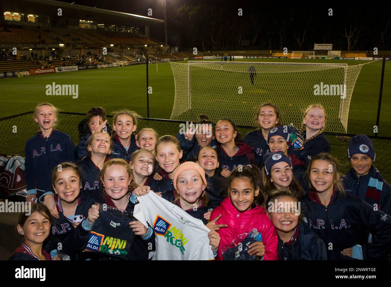 SYDNEY, AUSTRALIA - AUGUST 21: APIA Leichhardt SAP under 10s prior to ...