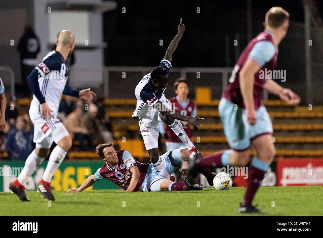 SYDNEY, AUSTRALIA - AUGUST 21: Melbourne Victory defender Thomas Deng ...