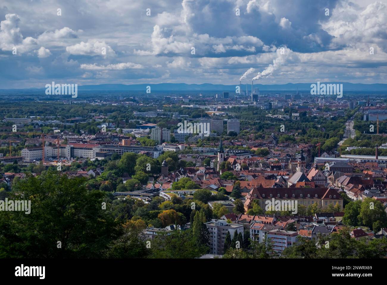 View over durlach hi-res stock photography and images - Alamy