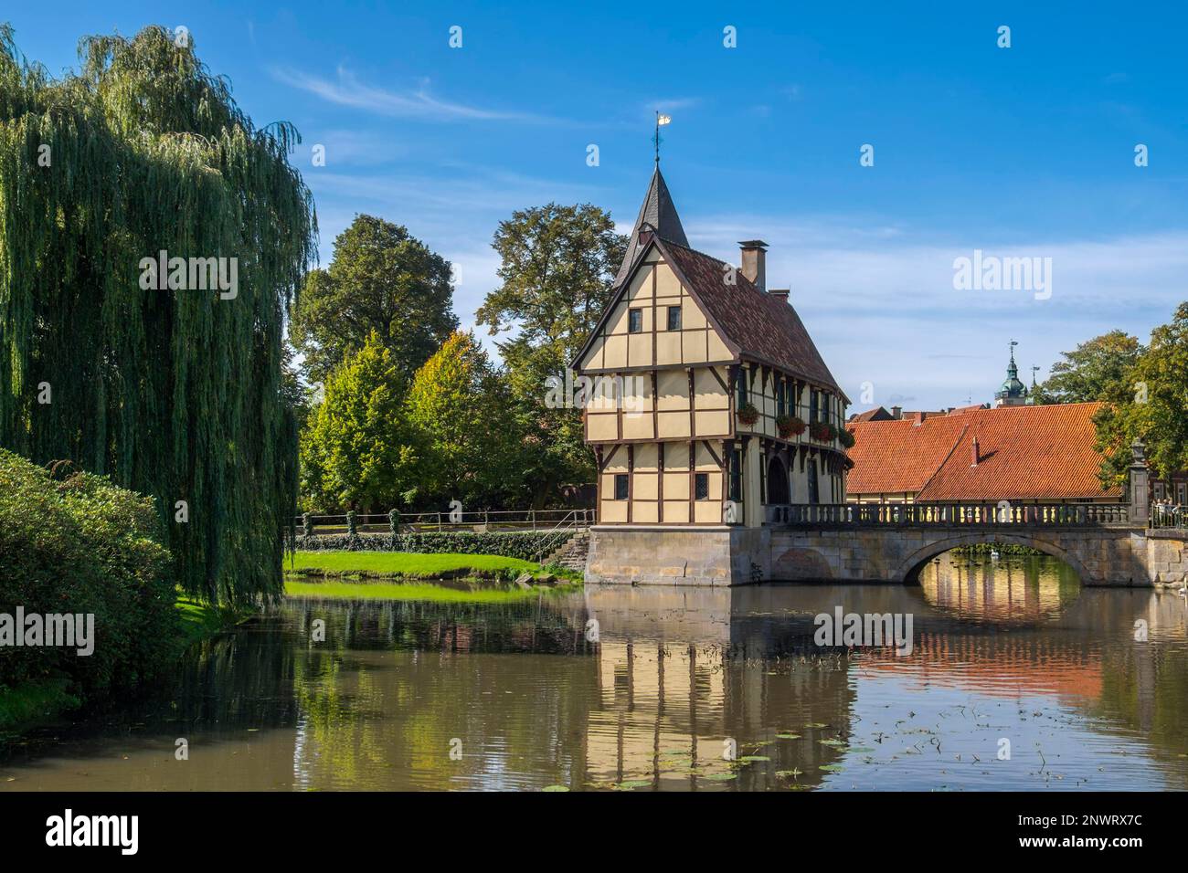 Burgsteinfurt Castle Forecastle Stock Photo - Alamy