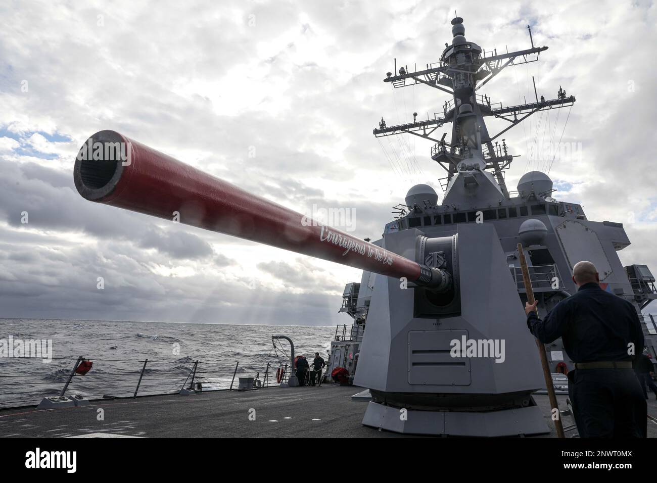 PHILIPPINE SEA (Jan. 16, 2023) – The Arleigh Burke-class guided-missile ...