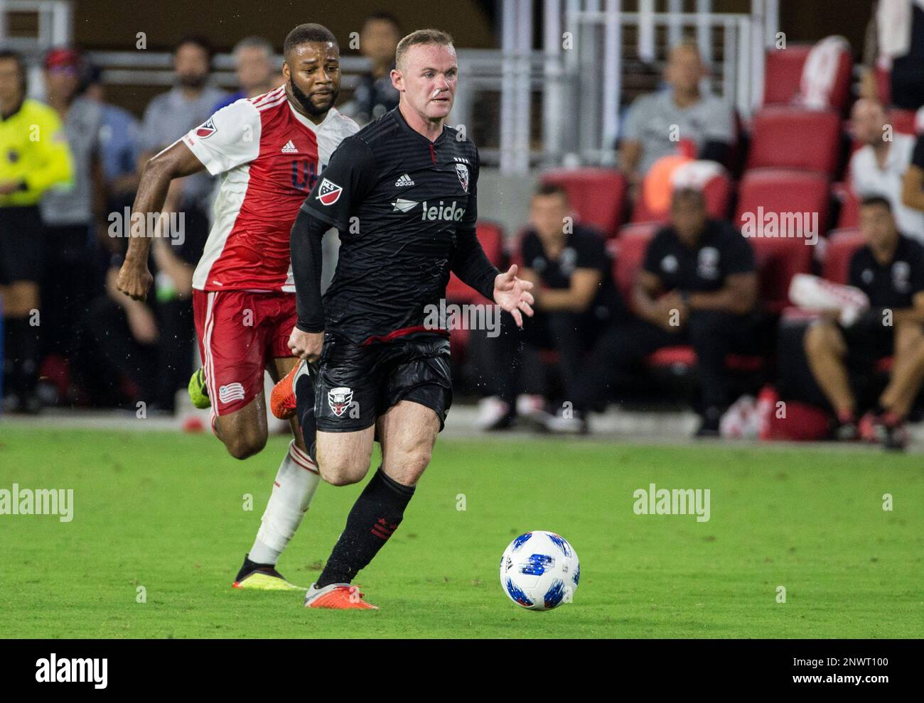 WASHINGTON, DC - AUGUST 19: New England Revolution defender Andrew ...