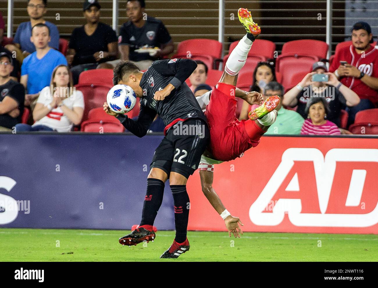 WASHINGTON, DC - AUGUST 19: New England Revolution defender Andrew ...