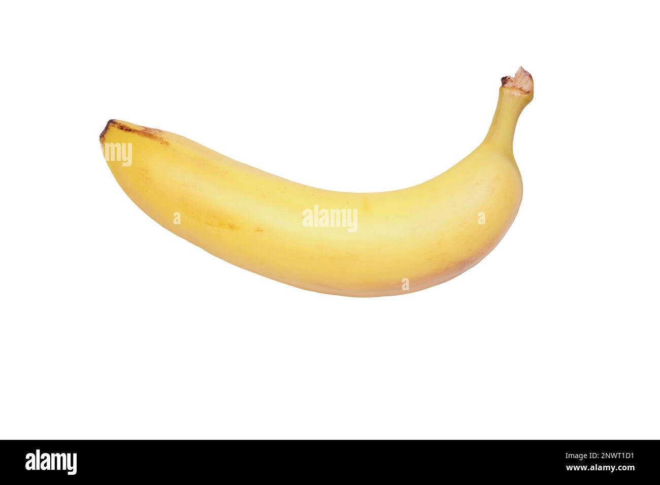 banana cut out isolated on white background Stock Photo - Alamy