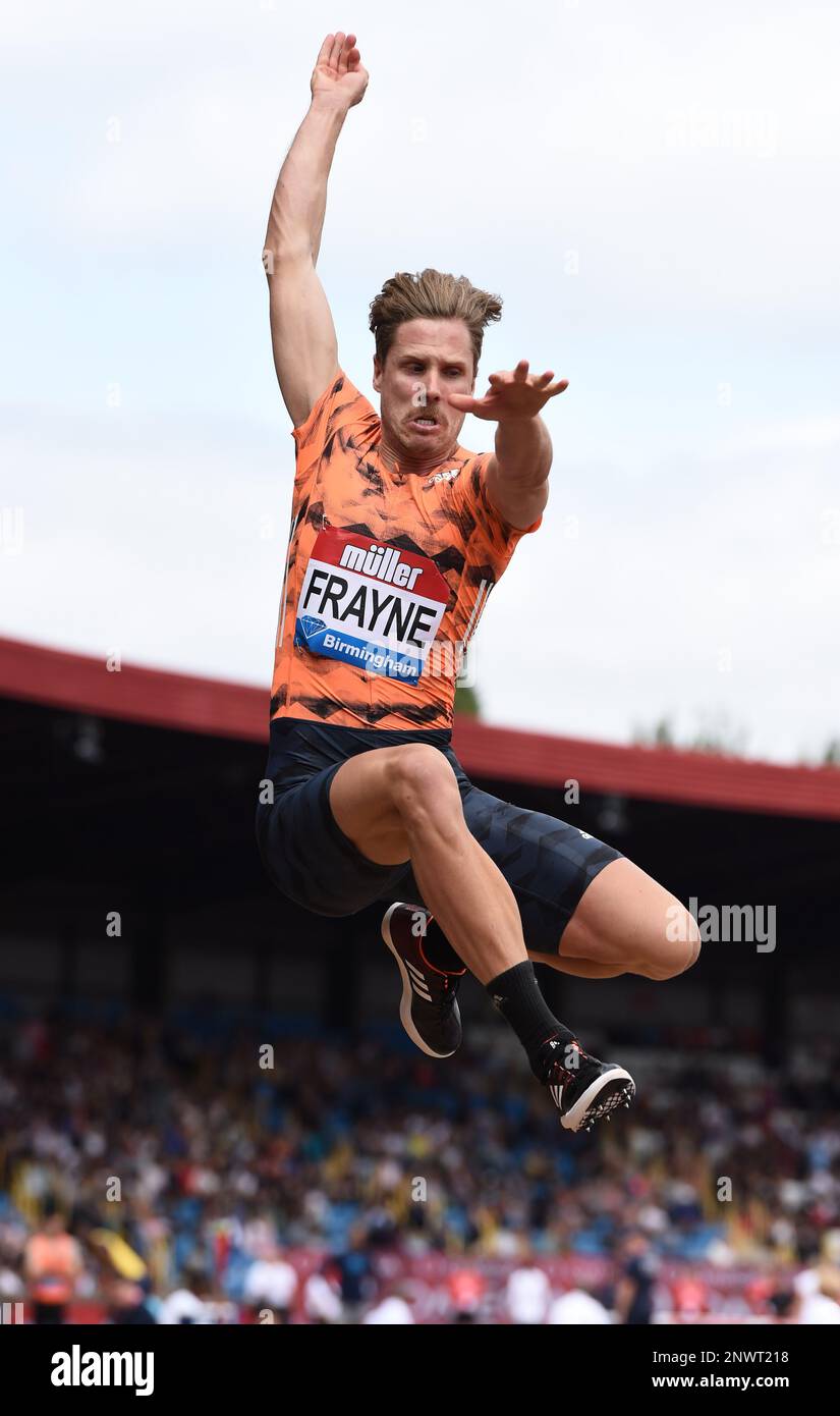 Henry Frayne (AUS) places third in the long jump at 26-3Â½ (8.01m ...